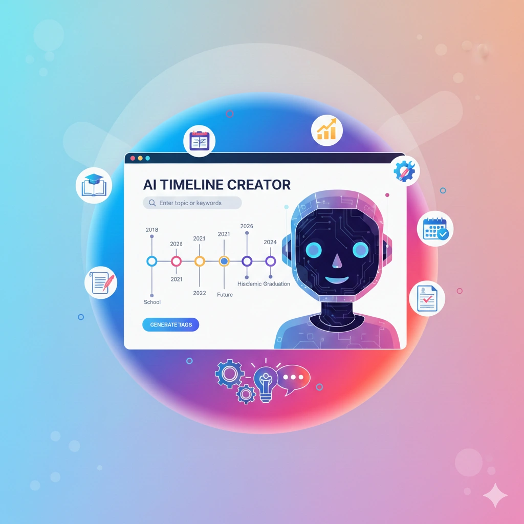 [Free] AI Timeline Generator From Text, Projects & History [No Sign Up]